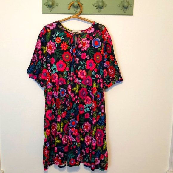 Haptics Holly Harper | Dresses | Haptics By Holly Harper Floral Tie ...